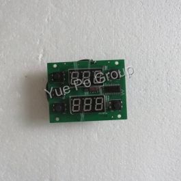 TIMER & TEMPERATURE DISPLAY PANEL WITH BUZZER
