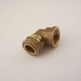 BRASS ELBOW F1" X 22MM