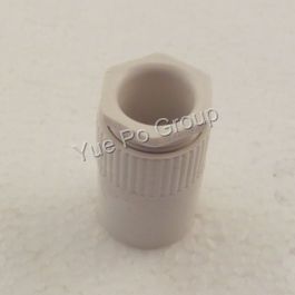 P.V.C. CONDUIT SOCKET W/BUSHING 20mm