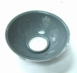 PLASTIC CASTER COVER (DARK GREY)